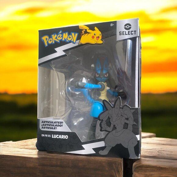 Jazwares | Toys | Pokemon Select Lucario 6 Articulated Jazwares Figure ...